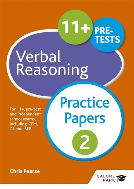 11+ VERBAL REASONING PRACTICE PAPERS 2 | 9781471869068